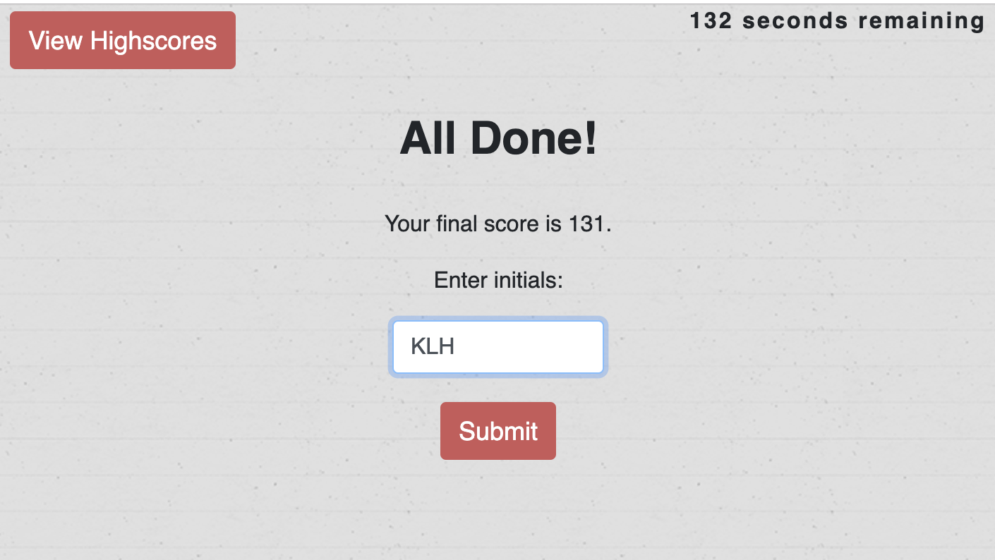 GitHub - kaciehatley/code-quiz: How much do you know about JavaScript ...