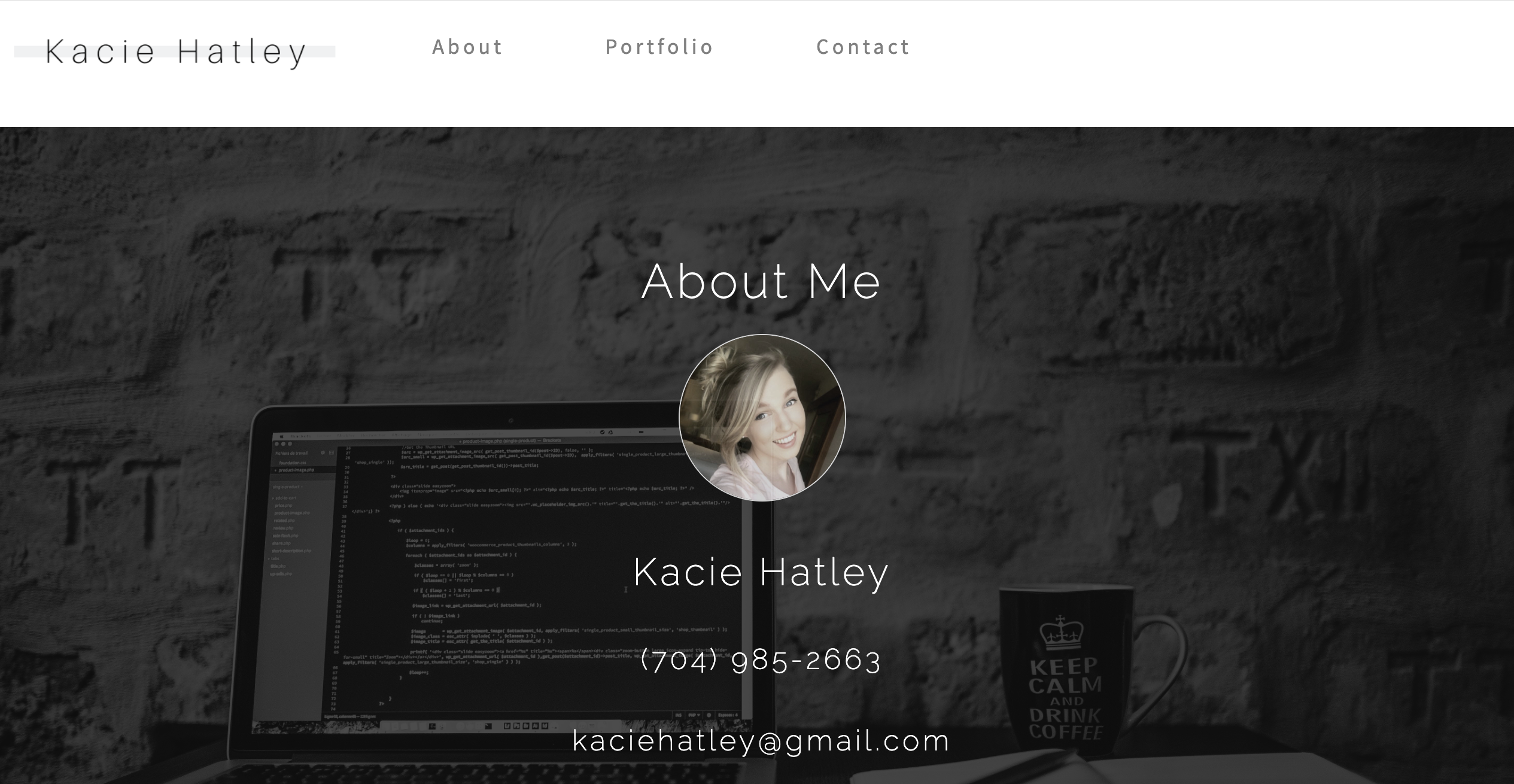 GitHub - kaciehatley/project-portfolio: Personal portfolio built using ...