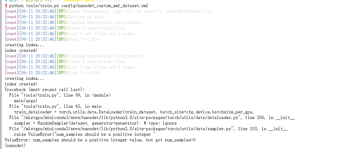 linux下找不到数据集 · Issue #257 · RangiLyu/nanodet · GitHub