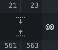 Expand Up/Down is not shown with files bigger than 256KB · Issue #15871 ...