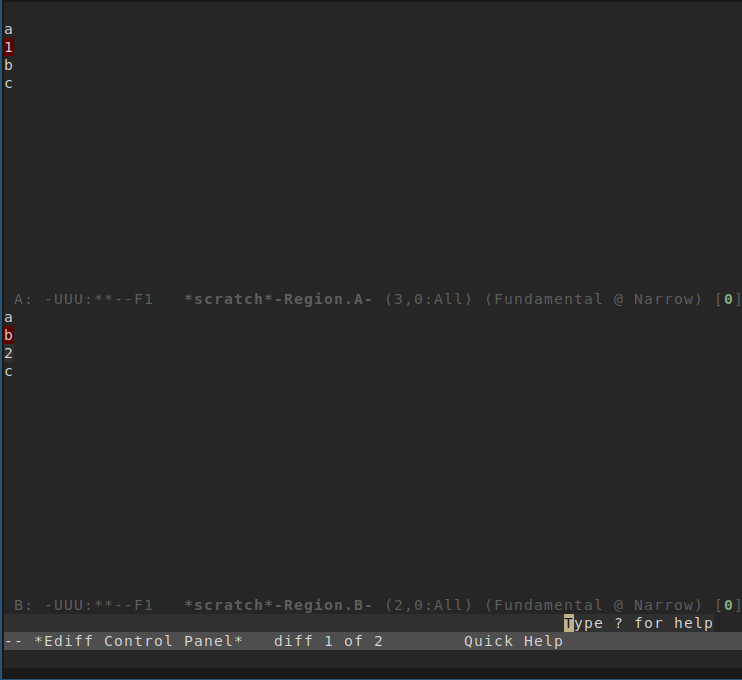 Doom One Is Hard To View In Ediff Emacs Nw Version · Issue 506 · Doomemacs Themes · Github