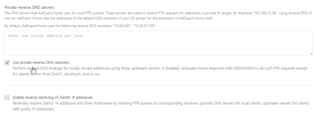 adding custom hosts not working, used private address · Issue #5040 · AdguardTeam/AdGuardHome ...