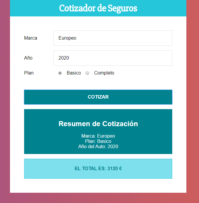 GitHub - veganum/React-cotizador