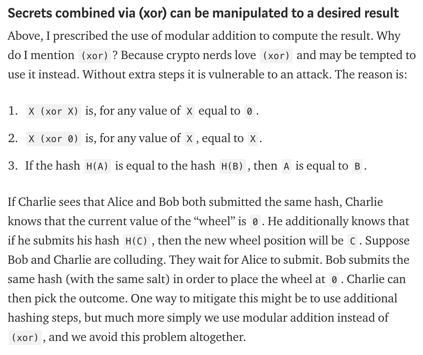 Security Flip Should Use Modular Addition Instead Of Xor · Issue 16529 · Keybaseclient · Github 5607