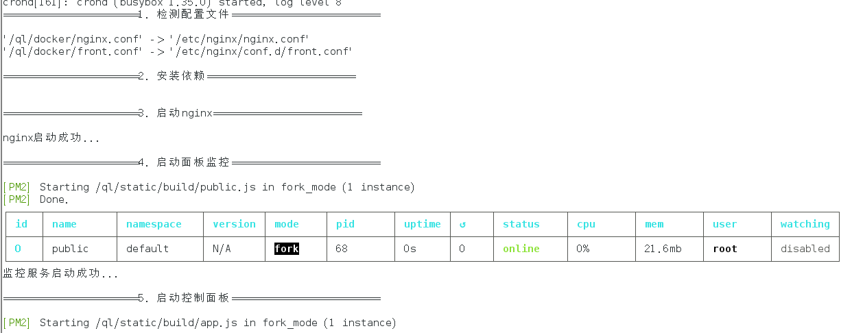 青龙面板安装并启动成功，但无法访问！！ · Issue #1515 · whyour/qinglong · GitHub
