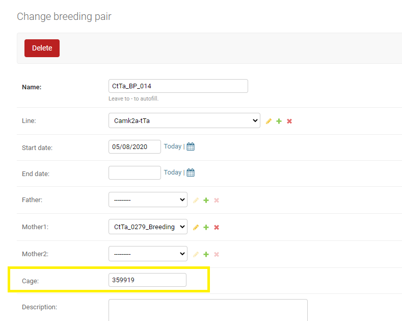 Breeding cage number disappears if a parent is removed · Issue #653 ...