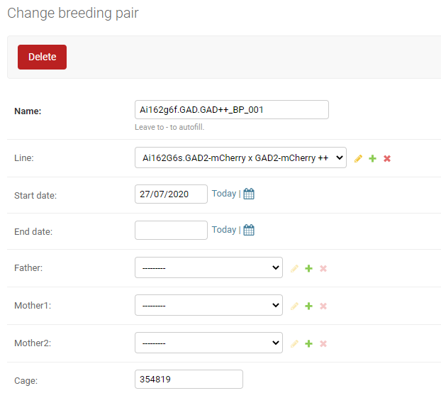 Only able to add animals to breeding cage if progeny strain · Issue #662 · cortex-lab/alyx · GitHub