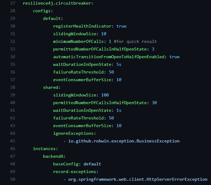 All exceptions are counted toward failure when record-exceptions is instance-specific · Issue ...