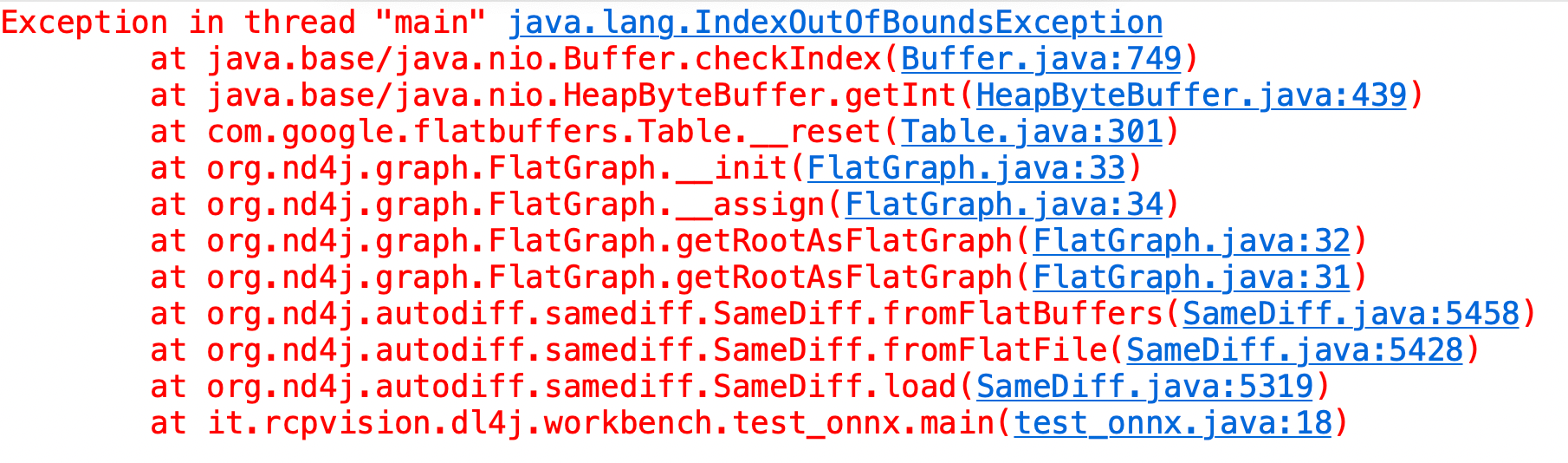 Indexoutofboundsexception When Importing Onnx Model · Issue 9676 · Deeplearning4j
