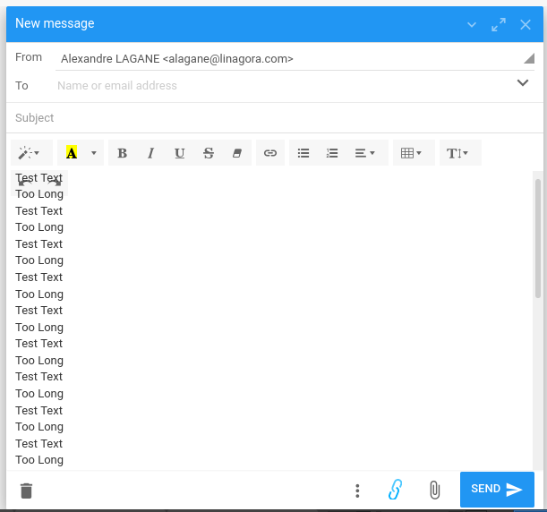 Undo redo buttons on compose are on the next line · Issue #538 · linagora/esn-frontend-inbox ...