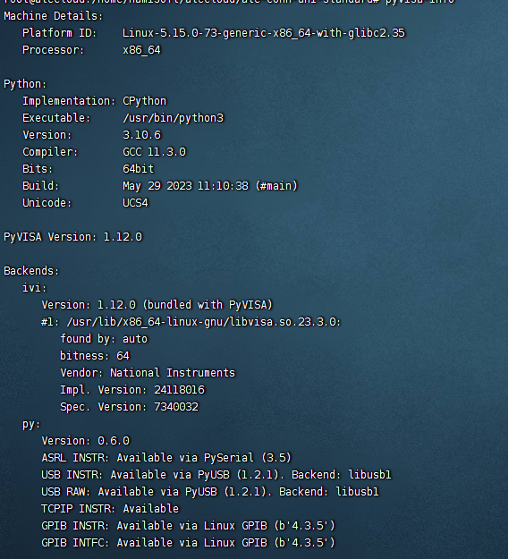Why Cant I Detect Resources When I Modify The Configuration Py To Ivi · Issue 749 · Pyvisa