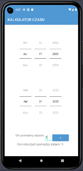 GitHub - DrozdzynskiDawid/Date_and_time_calculator_for_Android: First ...