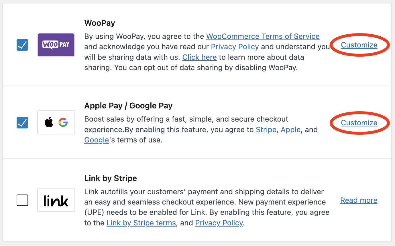 Spike: Define WooPay express checkout button settings design · Issue #5161 · Automattic ...