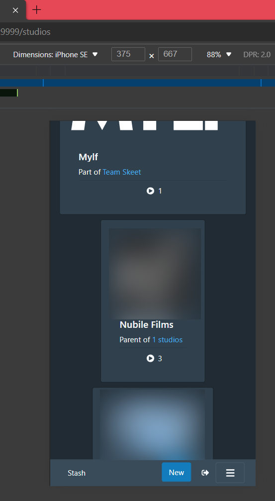 [Bug Report] Tag and studio images are not uniform in size on mobile devices · Issue #2340 ...