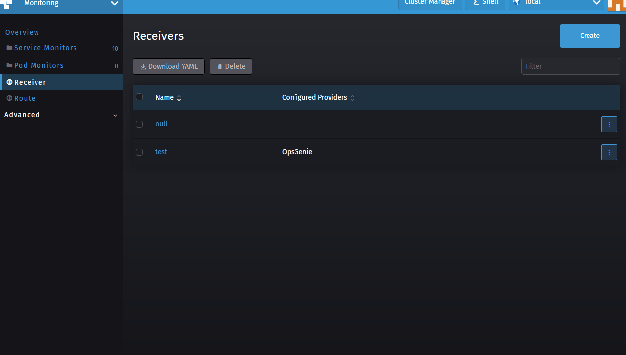 [Alerting V2 UI] Receivers - Additional Receivers · Issue #1216 · rancher/dashboard · GitHub