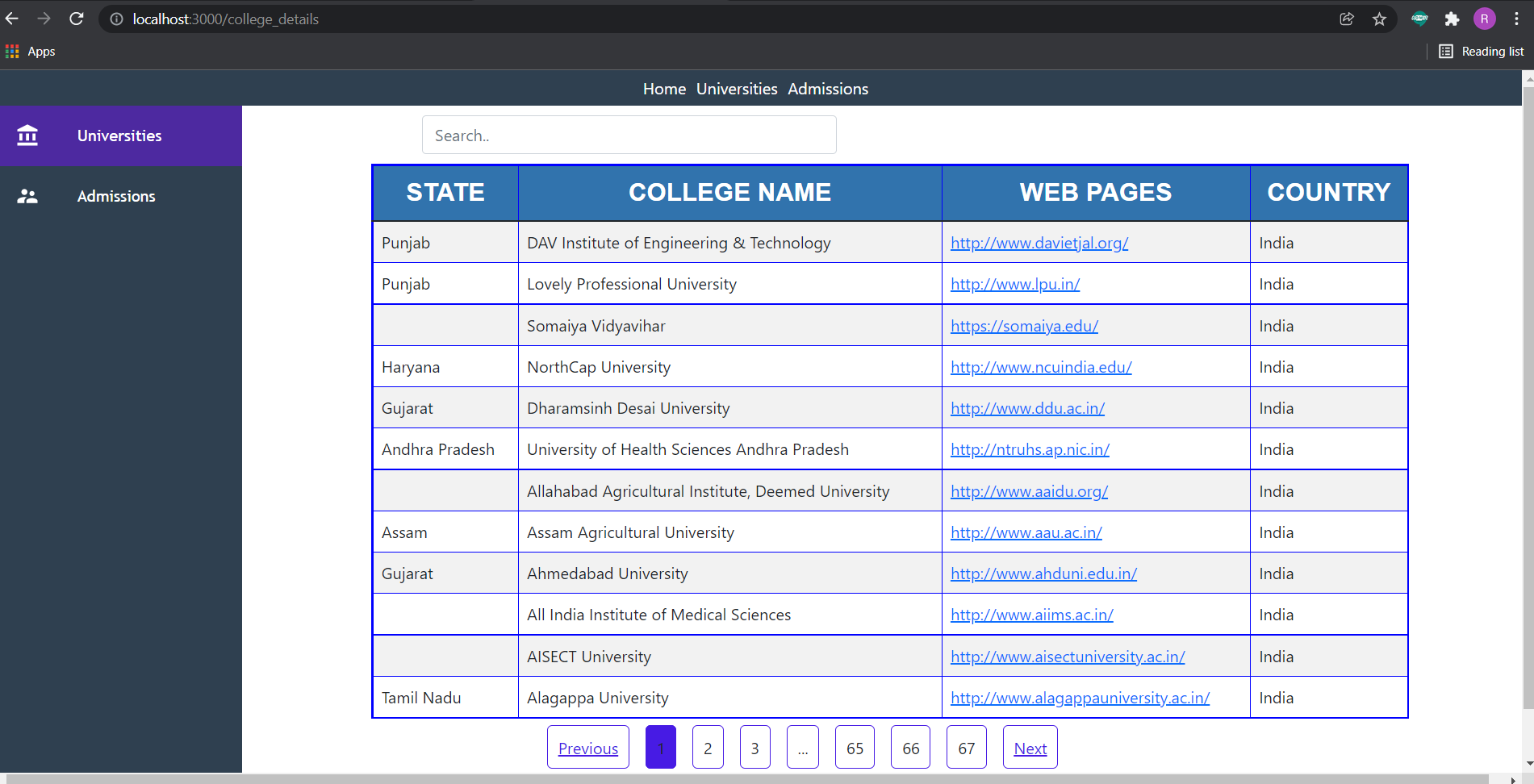 GitHub - Ram-dev27/college_details