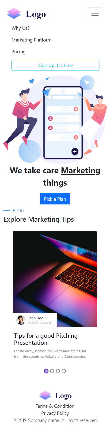 GitHub - Ram-dev27/landing-page
