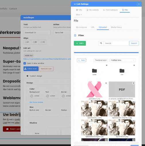 Deleting a media file using the UI, shows confirmation pop-up off screen. · Issue #913 ...