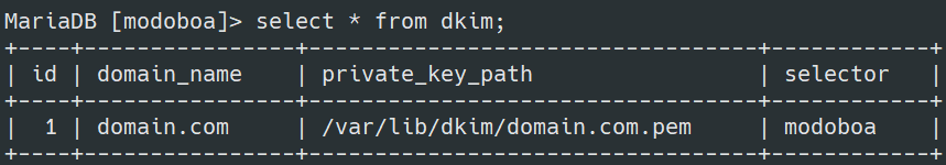 Domain DKIM don't sign mail · Issue #2208 · modoboa/modoboa · GitHub