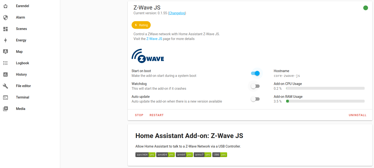 Failed to start Z-Wave JS add-on: timeout · Issue #60843 · home-assistant/core · GitHub