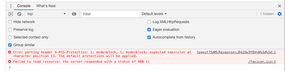 Cognito SAML Sign Out Failure · Issue #1746 · aws-amplify/aws-sdk ...