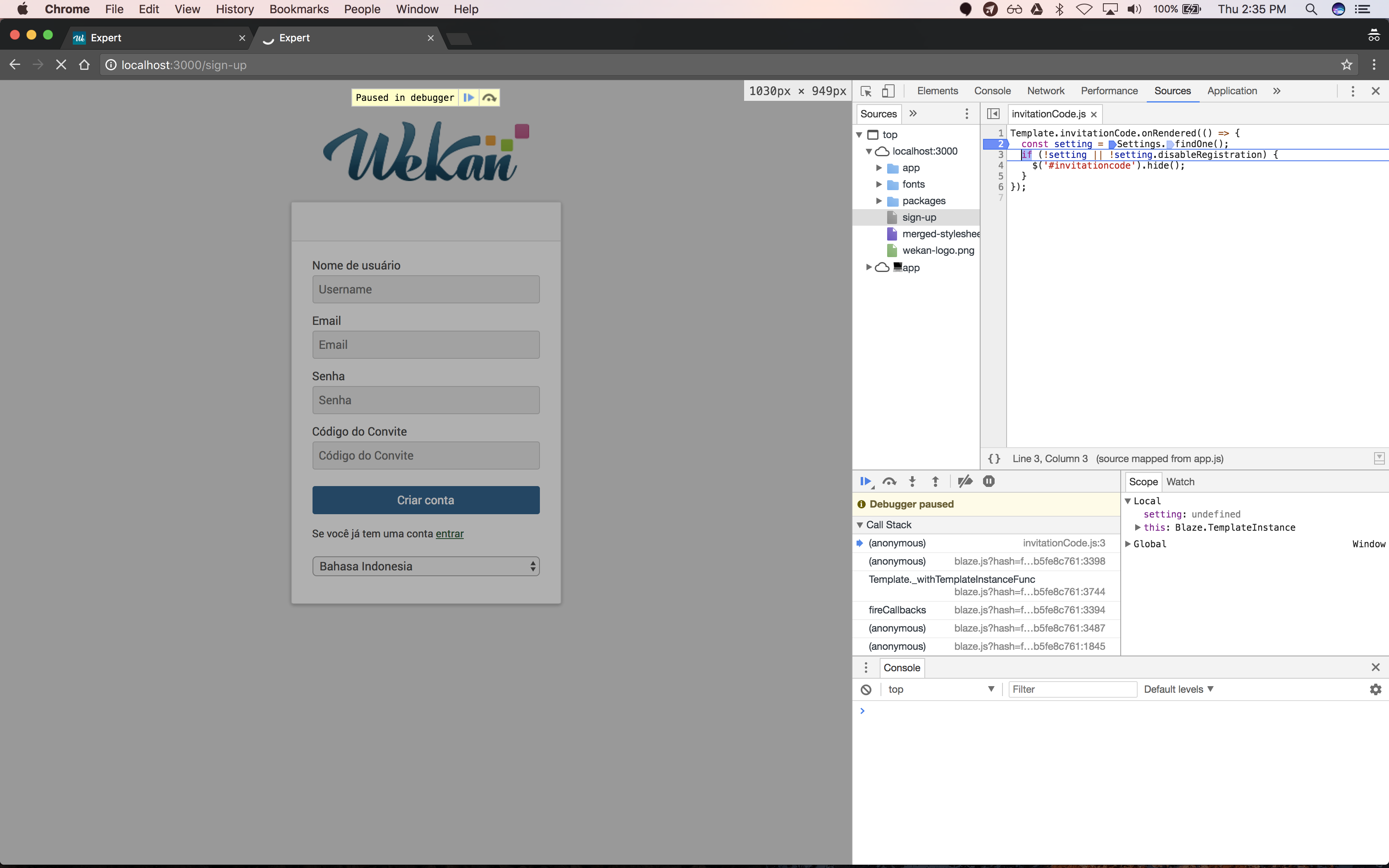 Two problems while inviting new users · Issue #1300 · wekan/wekan · GitHub
