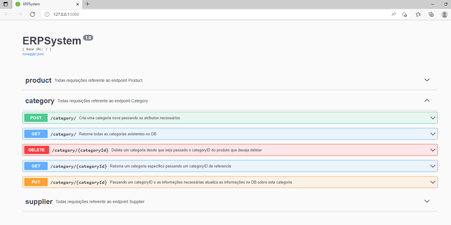 GitHub - OtavioFreire/ERPSystem: API de cadastro Produtos(CRUD) usando ...