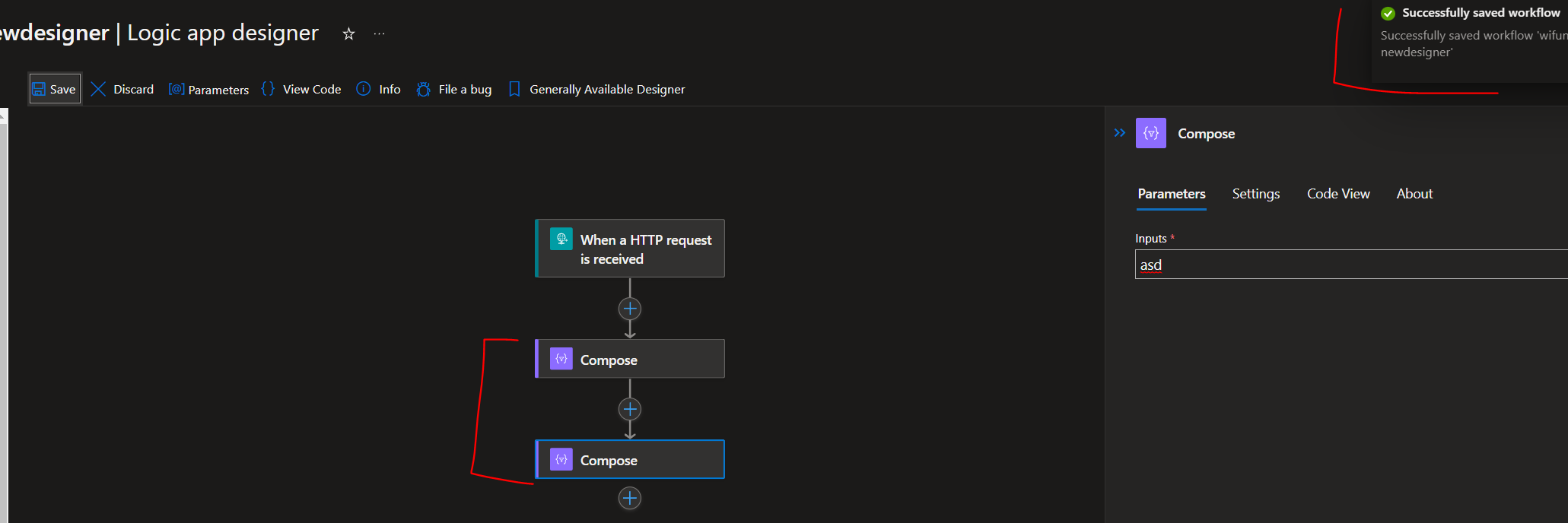 No validation for duplicate/invalid trigger/action names · Issue #2305 · Azure/LogicAppsUX · GitHub