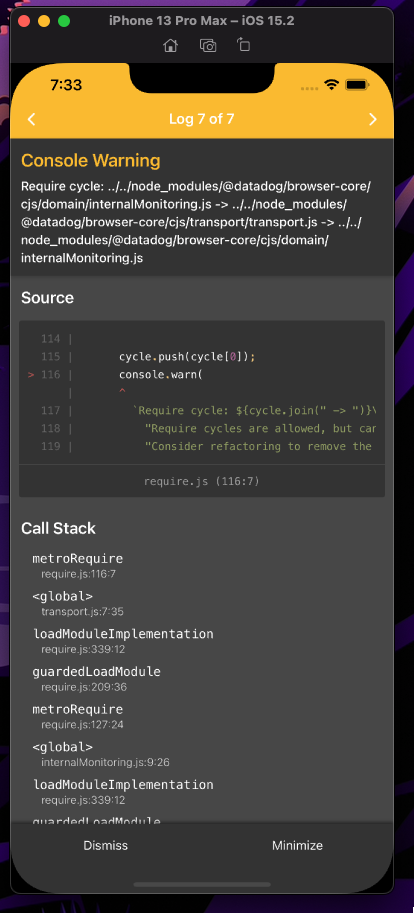 Circular dependencies warning when bundling the @datadog/browser-logs · Issue #701 · DataDog ...