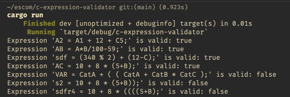 GitHub - hecarrillo/c-expression-validator: An expression validator using an context independent ...