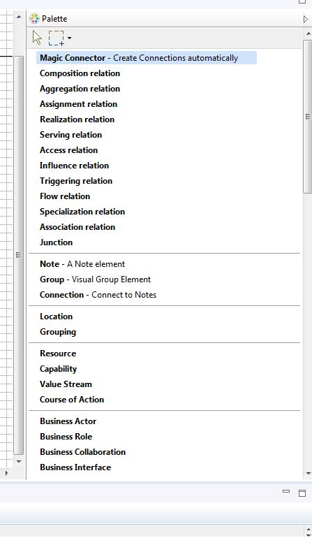 Palette Icons not presented · Issue #586 · archimatetool/archi · GitHub