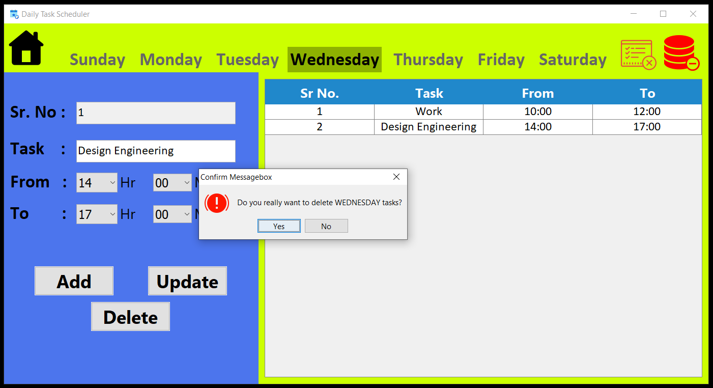 GitHub Urvesh254 Daily Task Scheduler It s A Task Scheduler For 