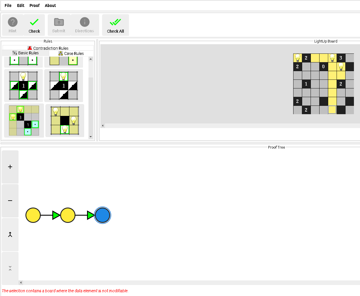 [BUG] Modifying further cells in earlier transition does not make them unmodifable later on ...