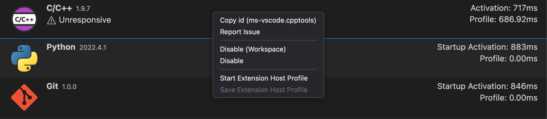 Extension issue · Issue #147377 · microsoft/vscode · GitHub