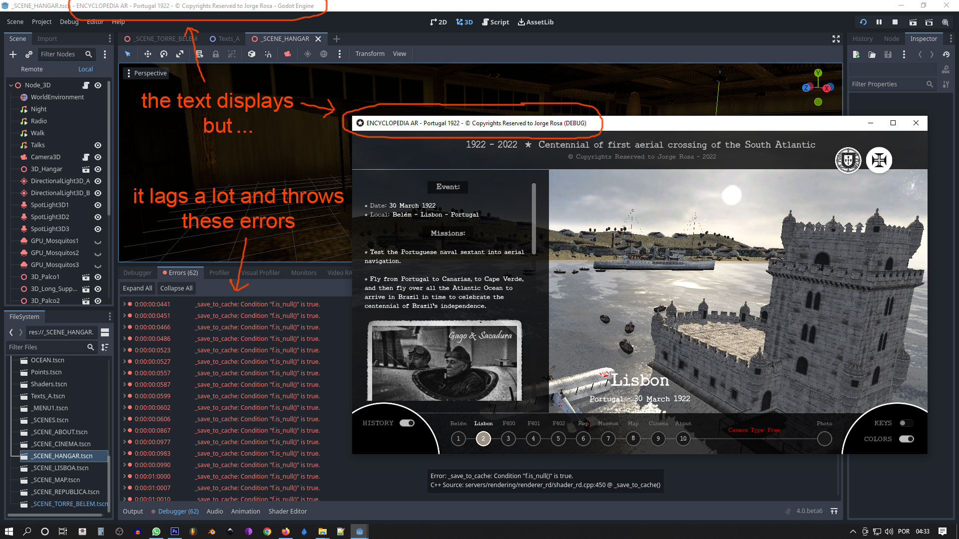 Text input in the "Name" and "Description" fields ... · Issue #69792 · godotengine/godot · GitHub