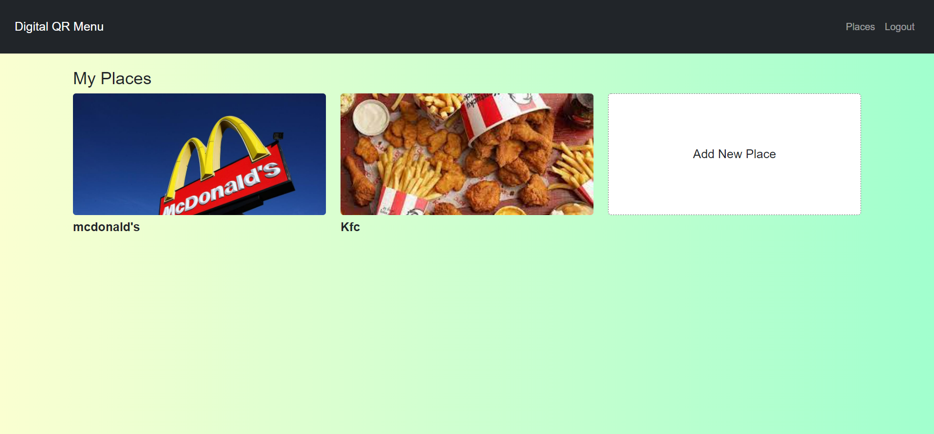GitHub - Kshitiz-13/Digital-Qr-Menu: Bulding digital QR menu! A smart ...