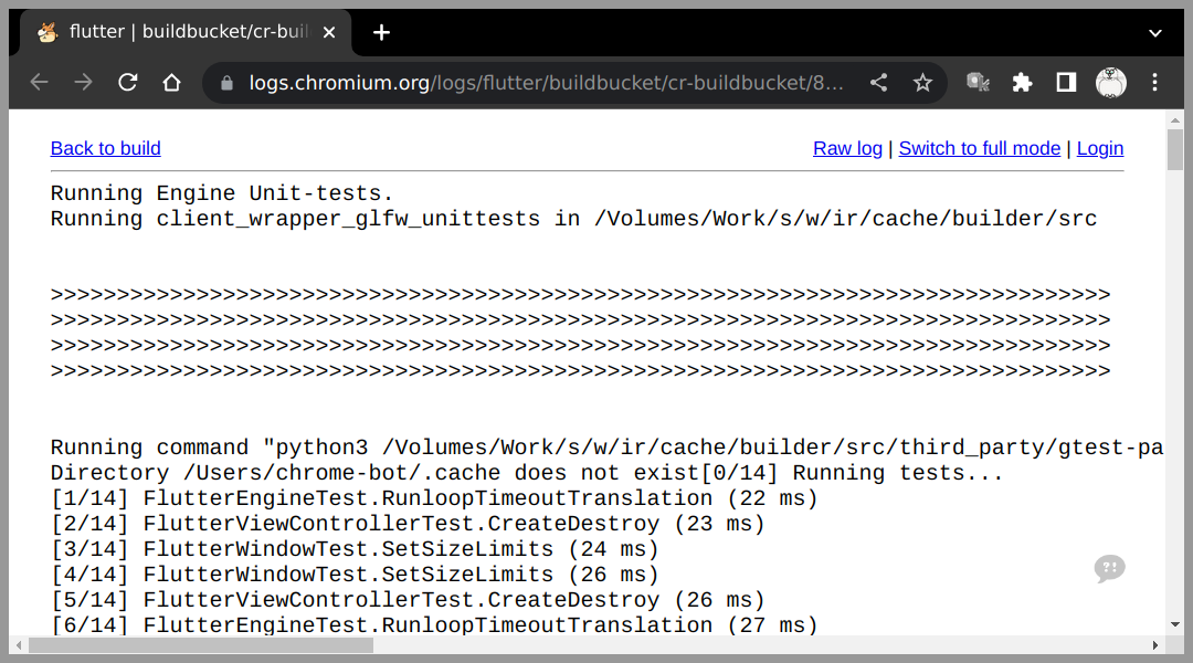 LUCI shards bury the results behind several clicks · Issue #117106 · flutter/flutter · GitHub