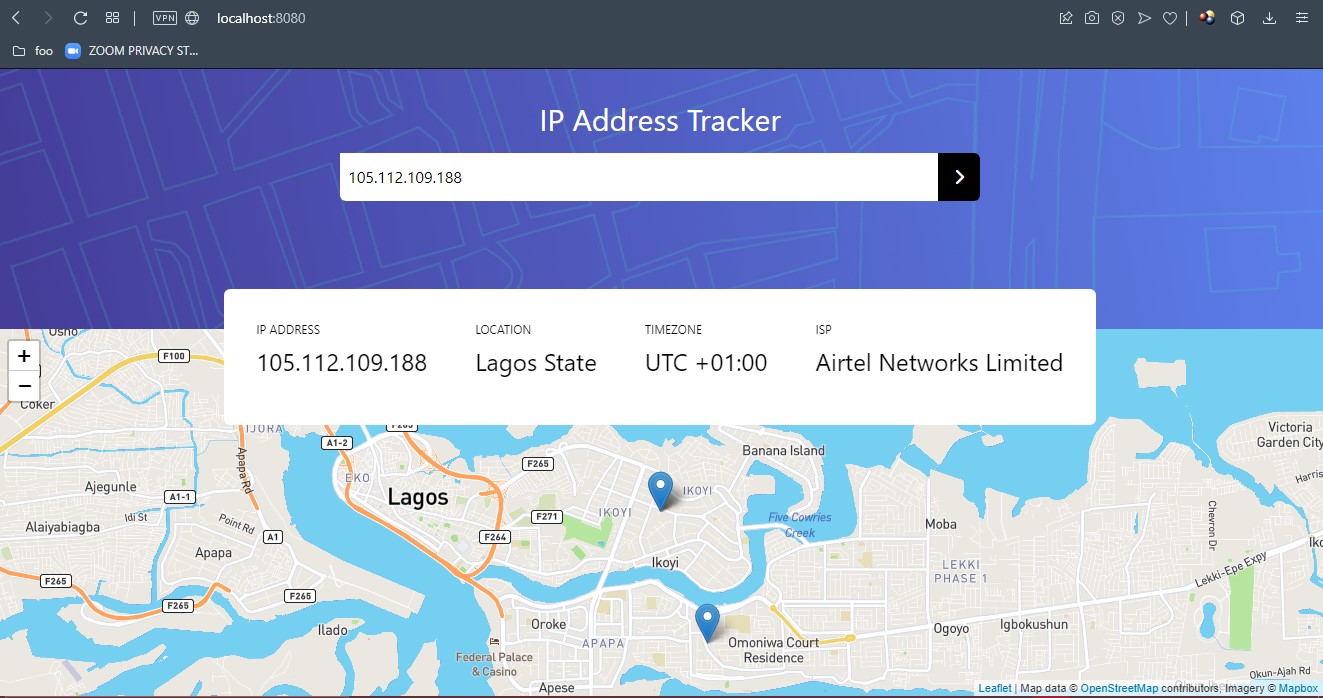 GitHub - papilocollanso/IP-Address-Tracker: A PWA for tracking and ...
