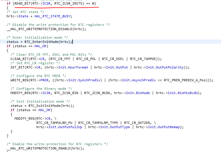 HAL_RTC_Init() looses time · Issue #24 · STMicroelectronics/STM32CubeH7 · GitHub