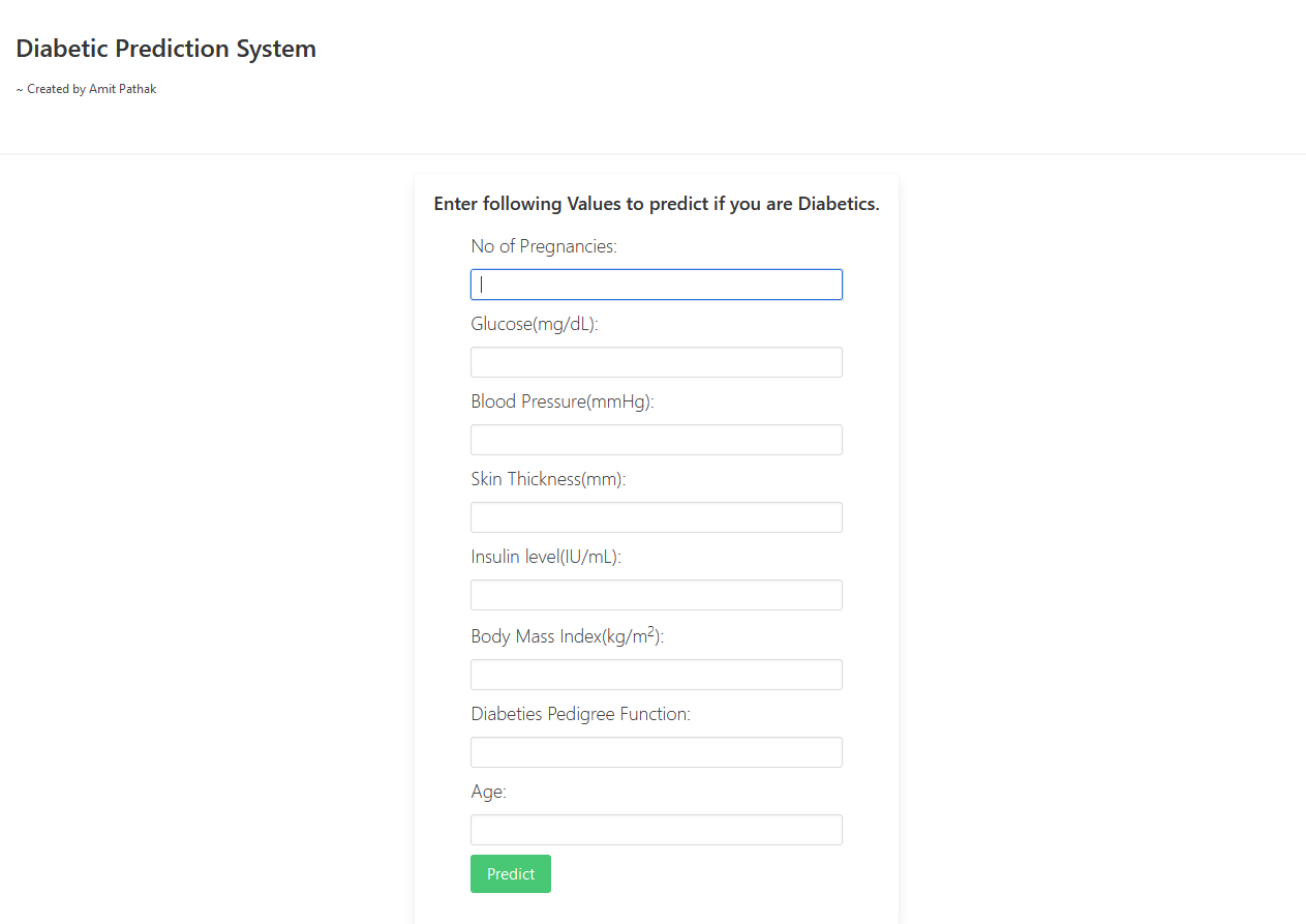 GitHub - VikingPathak/Flask_Diabetic_Prediction: The Flask Web App ...