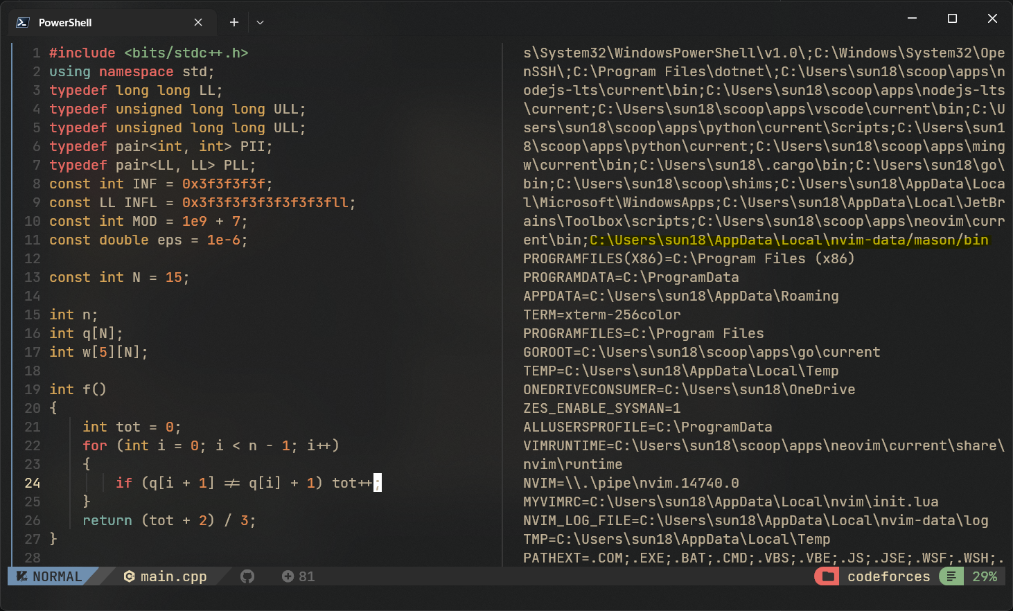 lsp no loaded in windows · Issue #1643 · NvChad/NvChad · GitHub
