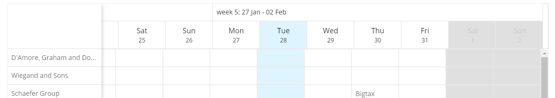 Header is misaligned with planning schedule · Issue #1 · mendixlabs/mendix-planner-widget · GitHub