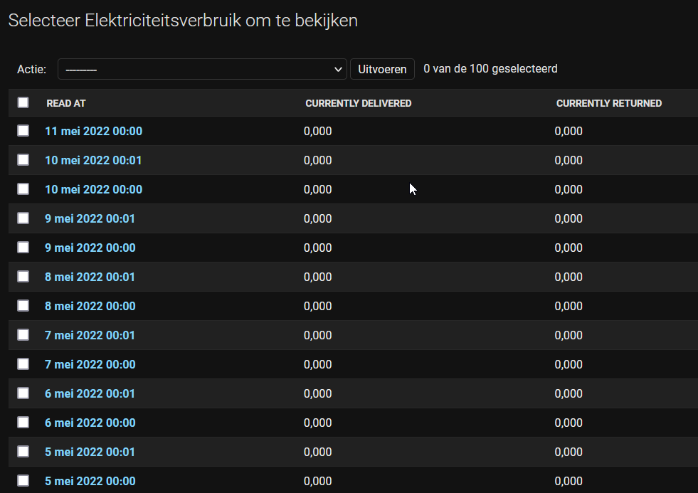 Data uit Domoticz geïmporteerd. Geen grafieken voor electriciteit, wel voor gas. · Issue #1630 ...