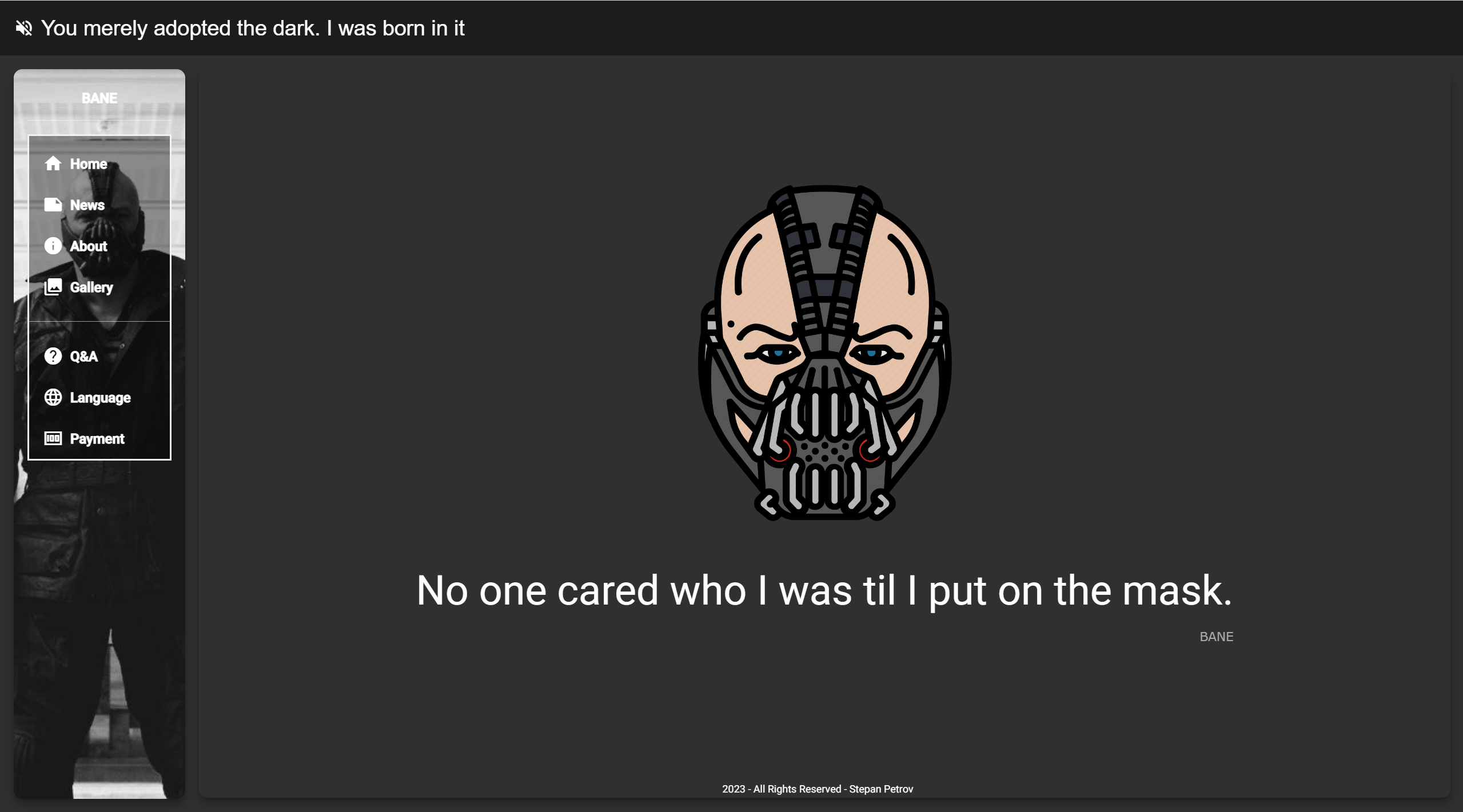 GitHub - AmbidexterT/BANE: Angular 14