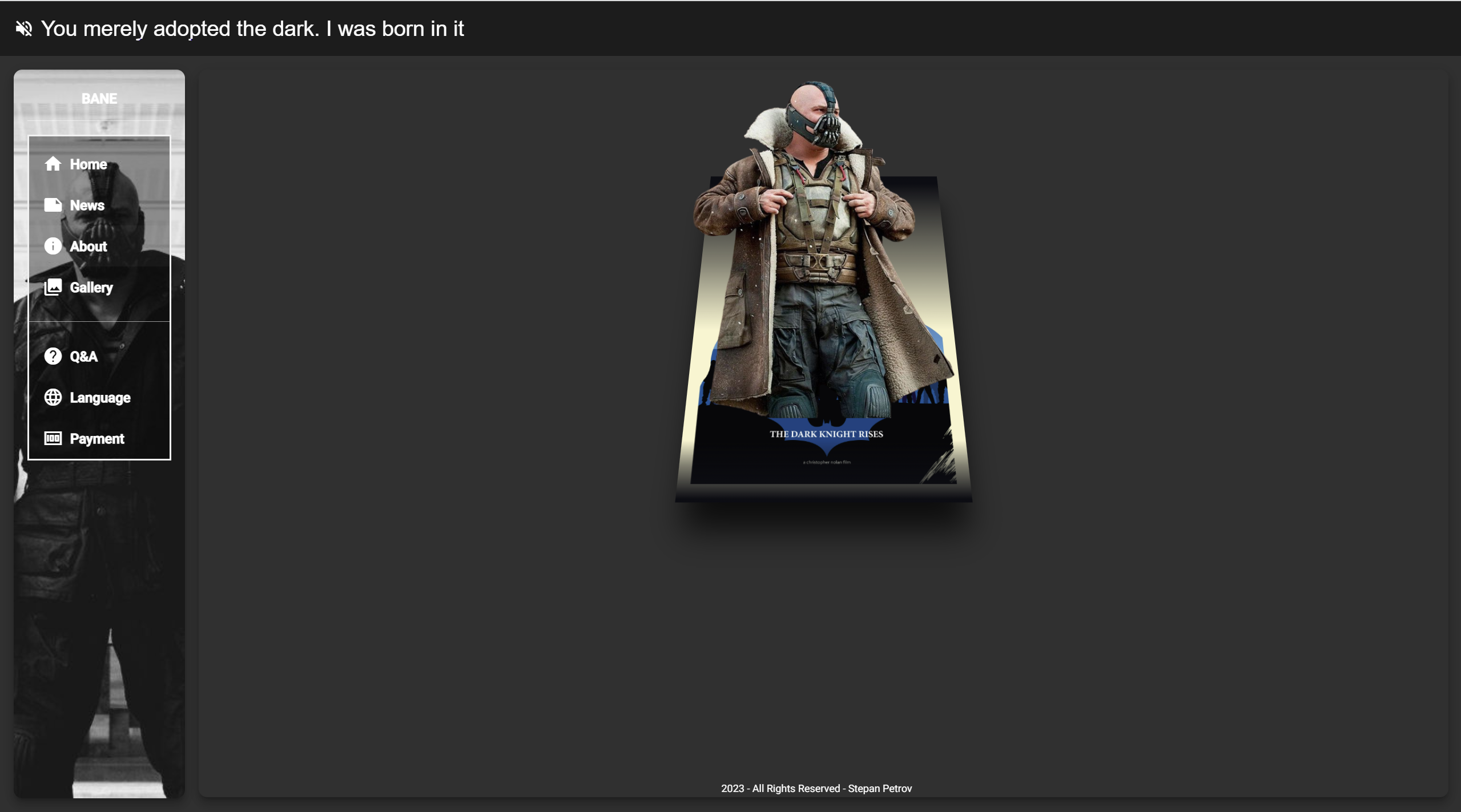 GitHub - AmbidexterT/BANE: Angular 14
