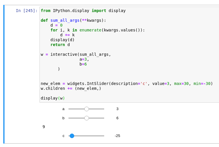 Add A Widget Dynamically To A Interactive Object · Issue 2978 · Jupyter Widgetsipywidgets · Github