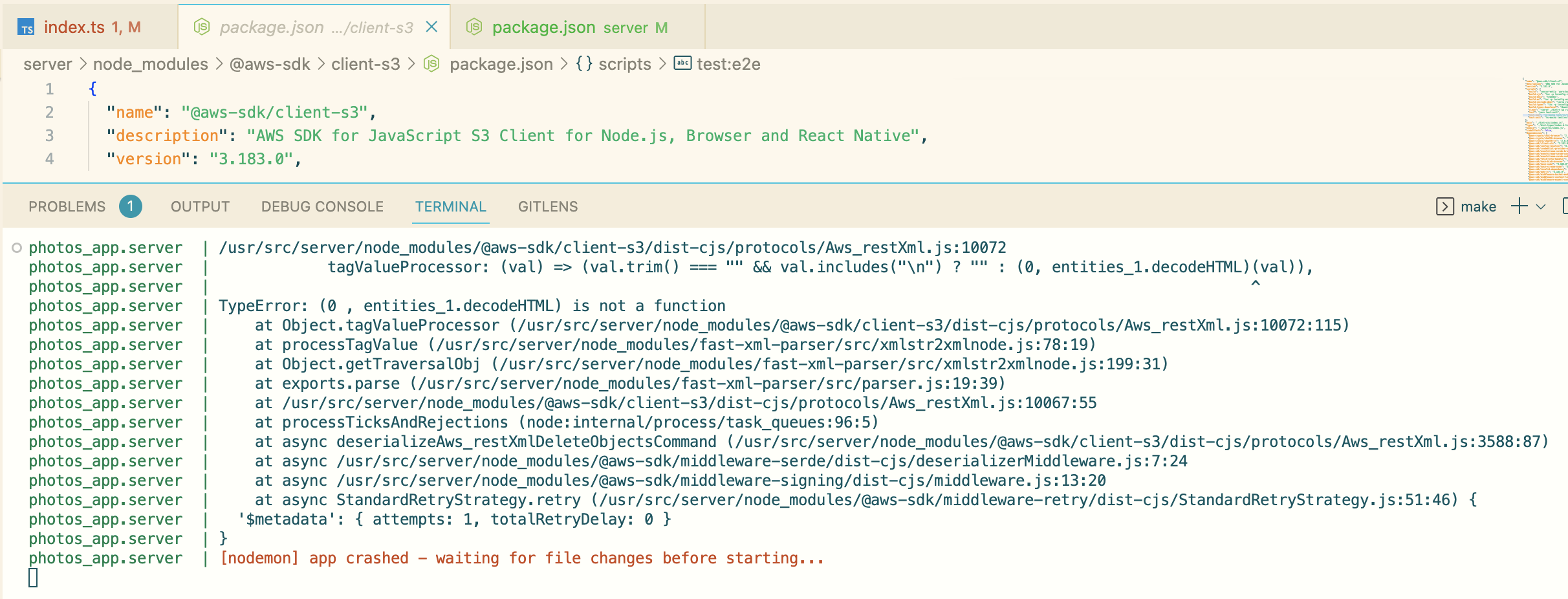 Typeerror 0 Entities1decodehtml Is Not A Function · Issue 3975 8959