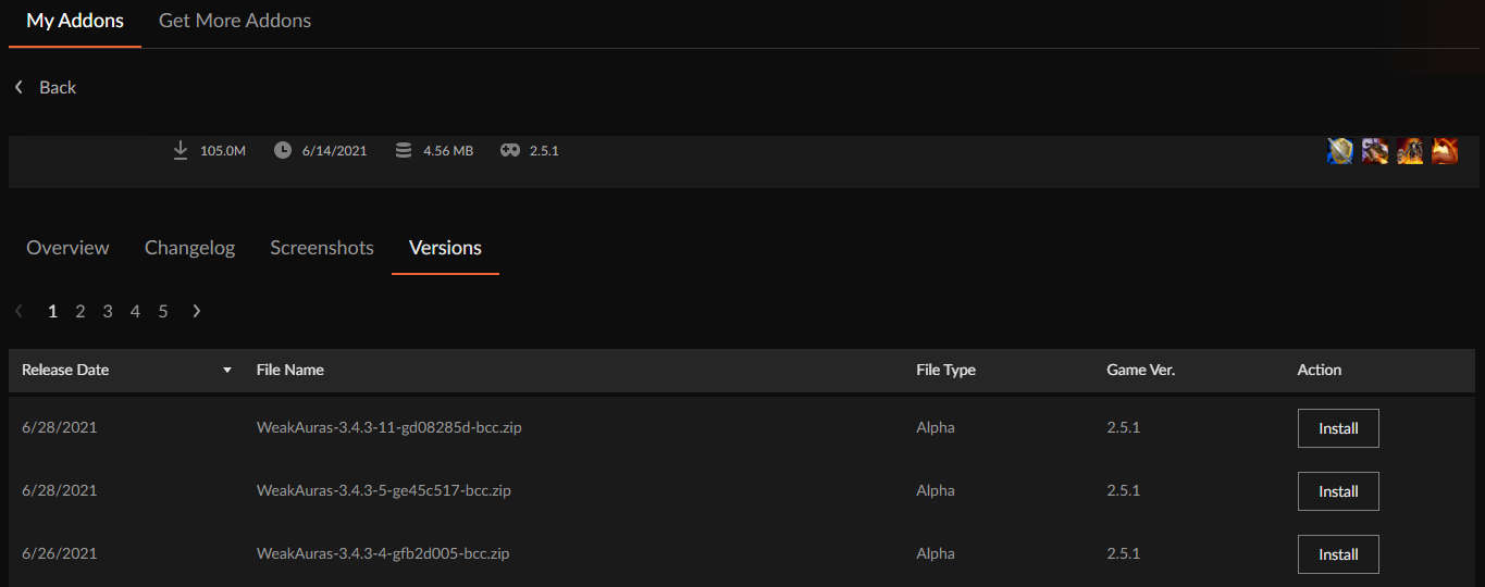 Older version of addons · Issue #866 · WowUp/WowUp · GitHub