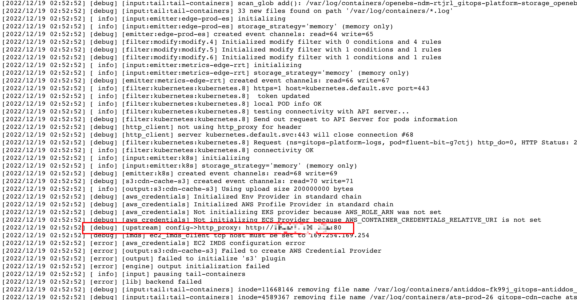http_proxy env. no working for s3 output · Issue #6483 · fluent/fluent-bit · GitHub