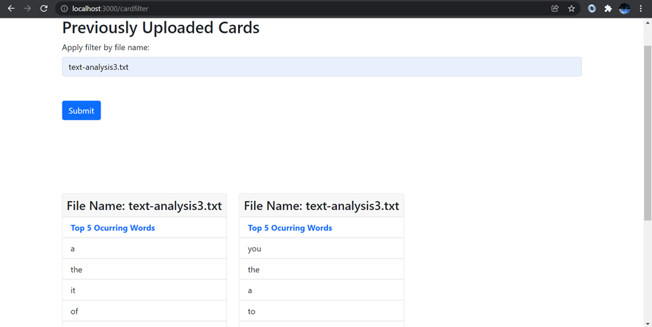 GitHub - Rishavks/Text-Analyzer: Text Analysis Through File Upload